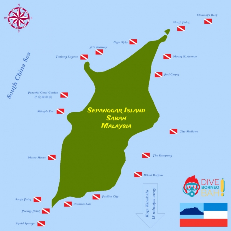 Dive Sepanggar Island Kota Kinabalu Sabah